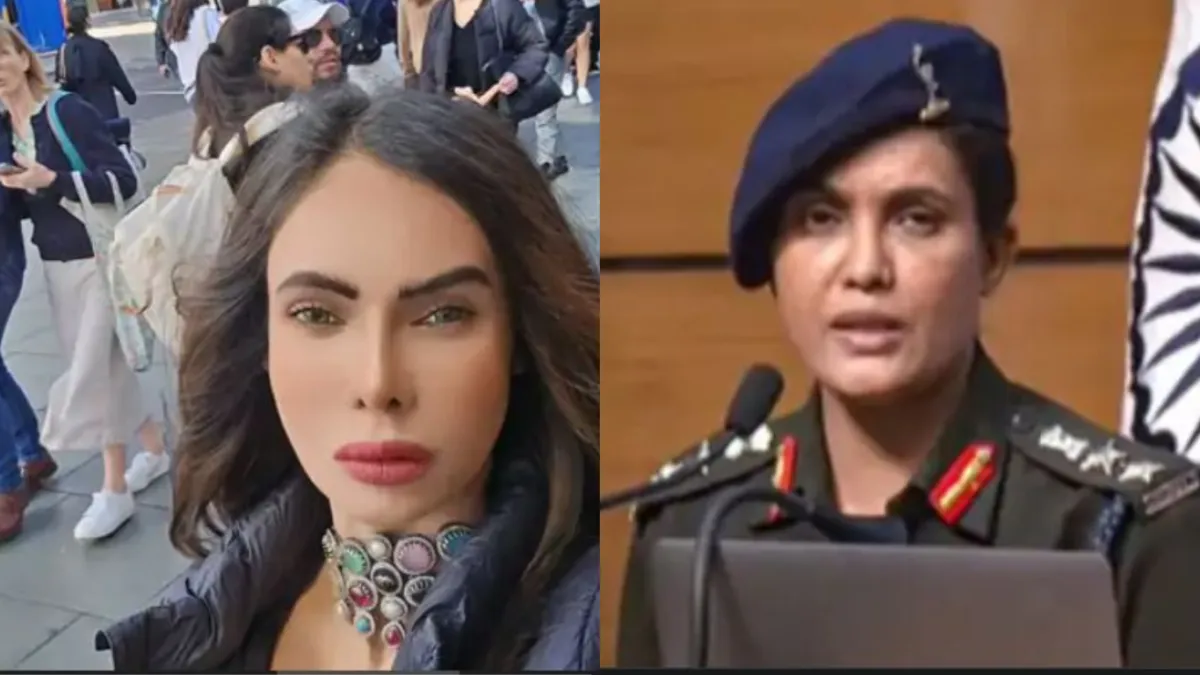 After Colonel Sophia Qureshi, her twin sister Dr. Shayna Sansara is ...