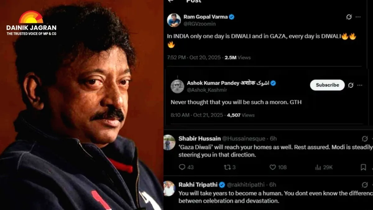 Ram Gopal Varma faces backlash for controversial Diwali post comparing ...