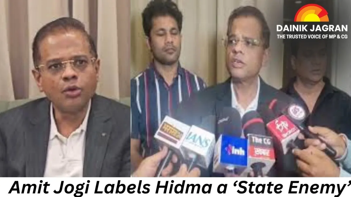 Amit Jogi Calls Hidma ‘Enemy of the State’, Accuses BJP Government of ...