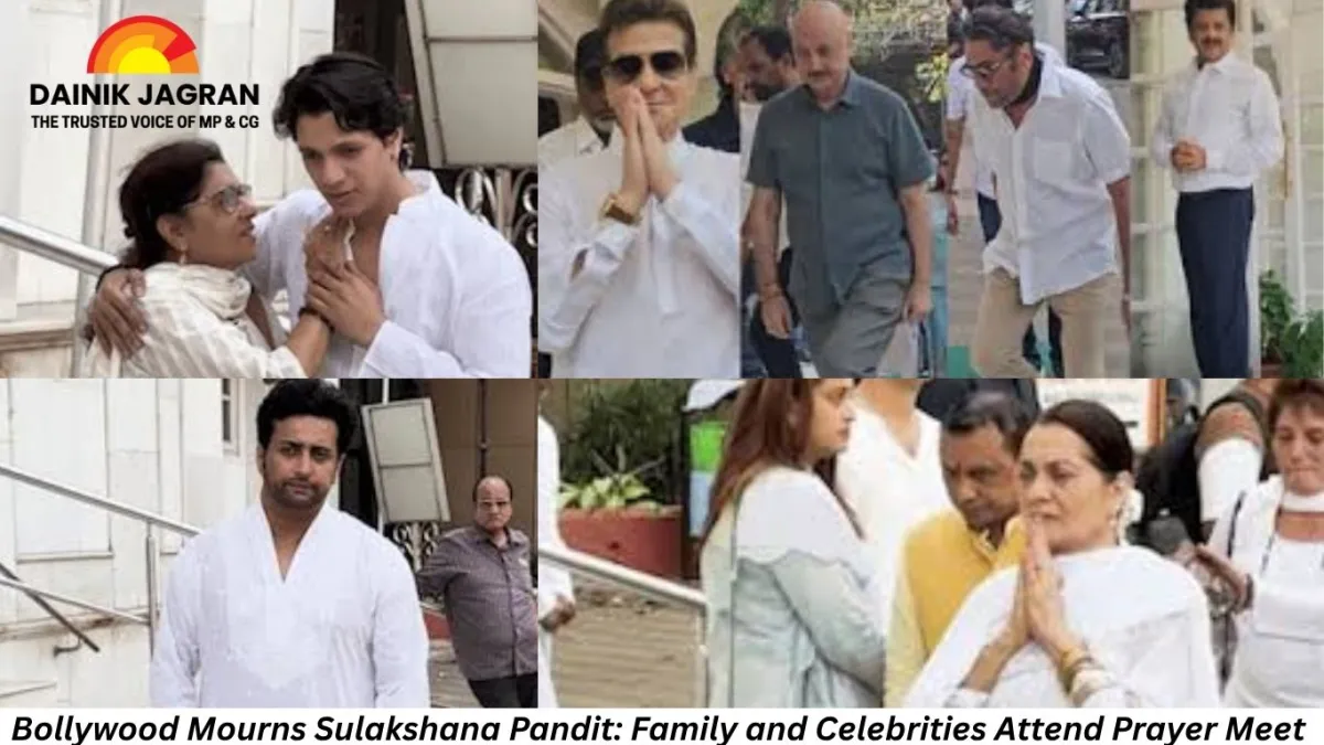 Sulakshana Pandit’s Prayer Meet Held in Mumbai; Family and Bollywood Celebrities Pay Tribute ...