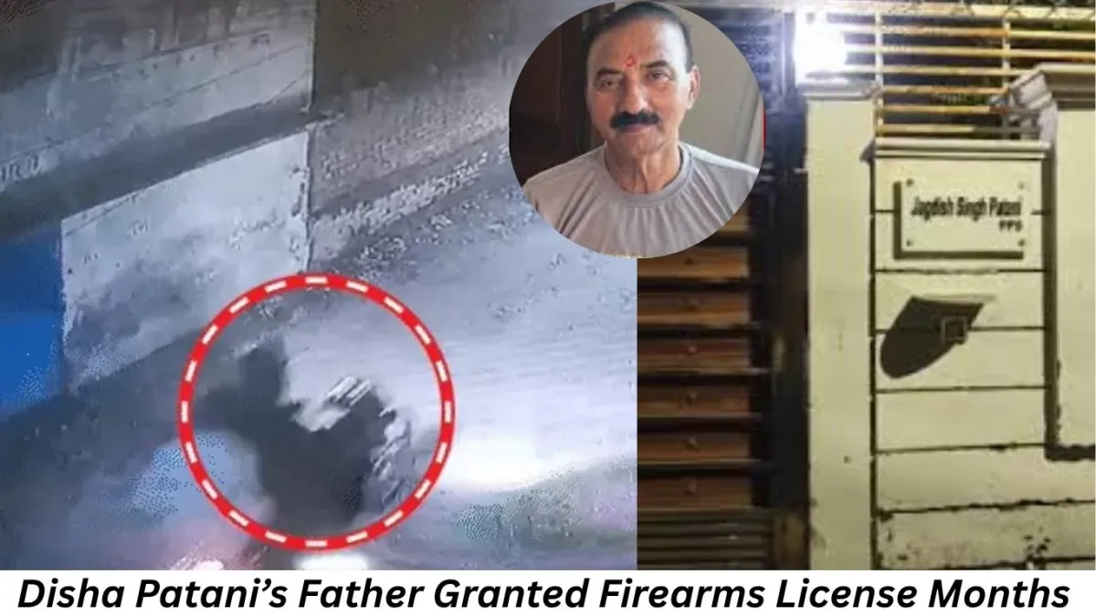 Disha Patani’s Father Granted Firearms License Months After Attack on ...