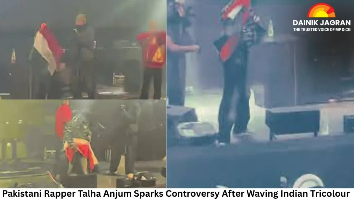 Pakistani Rapper Talha Anjum Sparks Controversy After Waving Indian ...