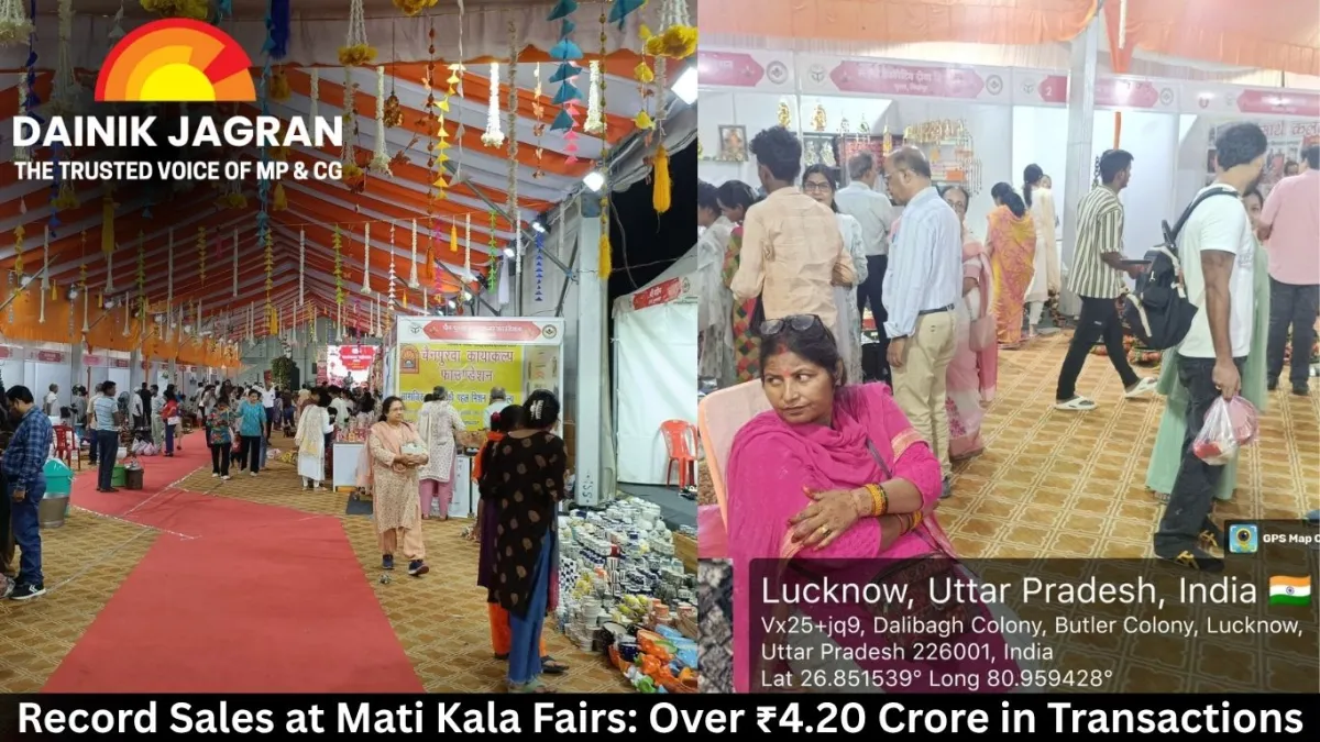 Uttar Pradesh Mati Kala Fairs Achieve Record-Breaking Sales of Rs 4.20 ...