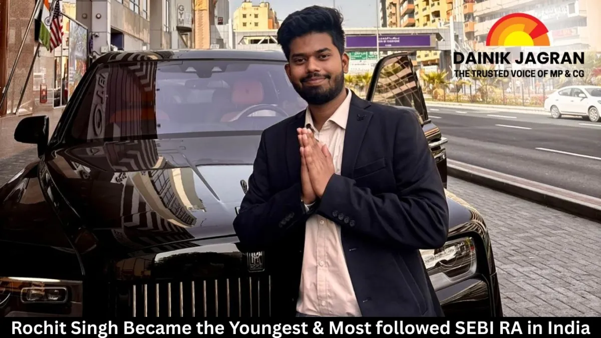 Rochit Singh Became the Youngest & Most followed SEBI RA in India - Dainik Jagran English