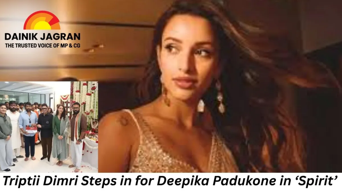 Triptii Dimri Replaces Deepika Padukone in ‘Spirit,’ Begins Shooting ...