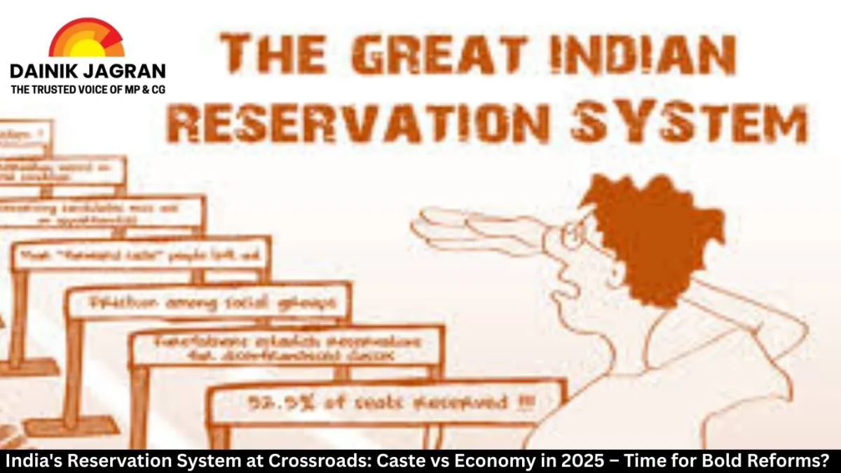 India's Reservation System at Crossroads: Caste vs Economy in 2025 ...
