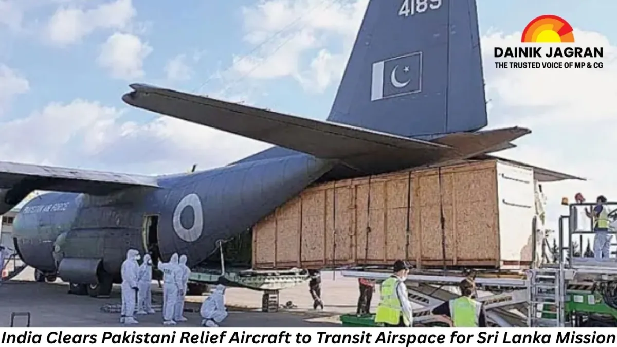 India Allows Pakistani Relief Flight to Use Airspace for Sri Lanka Aid ...