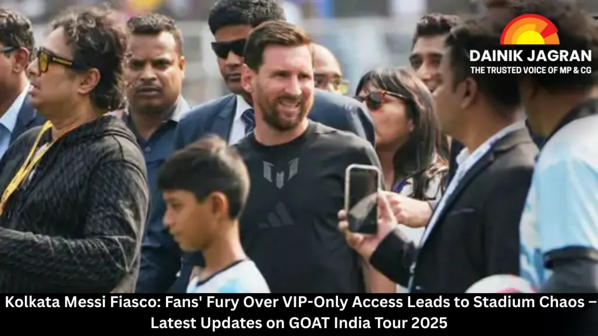 Kolkata Messi Fiasco: Fans' Fury Over VIP-Only Access Leads to Stadium ...