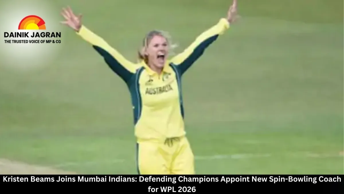 Kristen Beams Joins Mumbai Indians: Defending Champions Appoint New ...