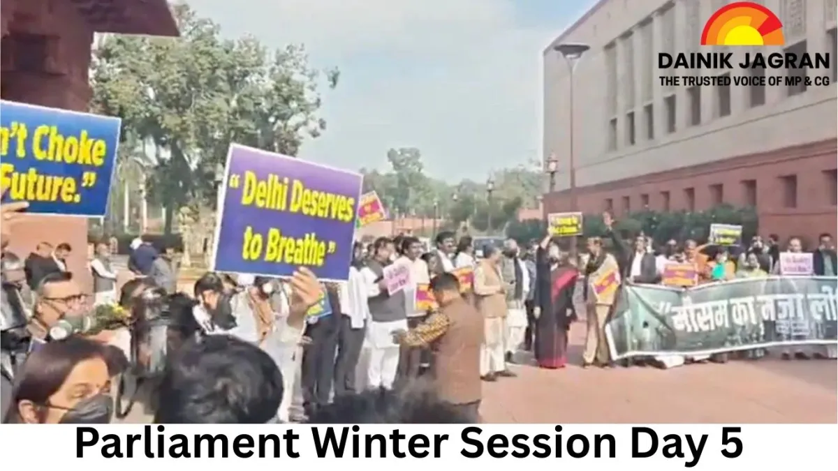 Parliament Winter Session Day 5 Pollution Debate 10 Bills And Key