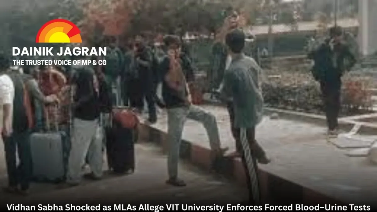 Revealed in Vidhan Sabha: VIT University Practises Mandatory Blood ...