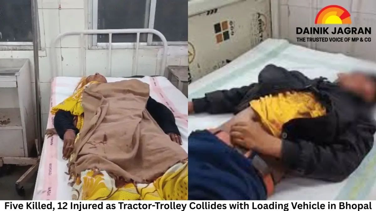 Five Killed, 12 Injured as Tractor-Trolley Collides with Loading ...