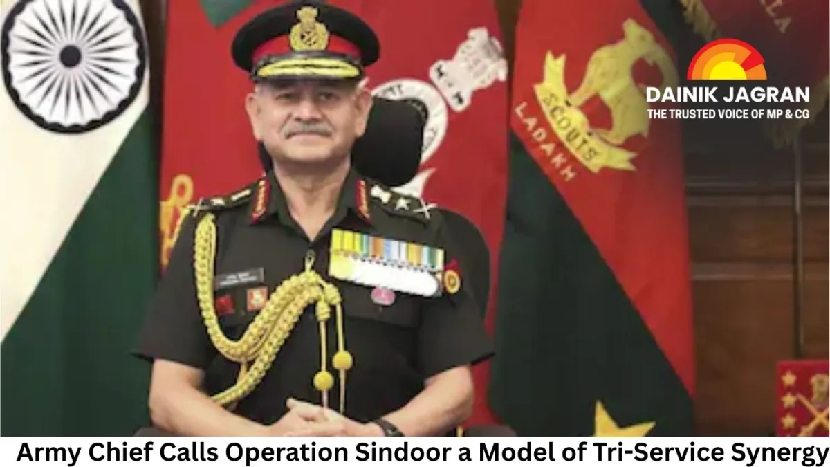 Army Chief Calls Operation Sindoor a Model of Tri-Service Synergy, Says ...