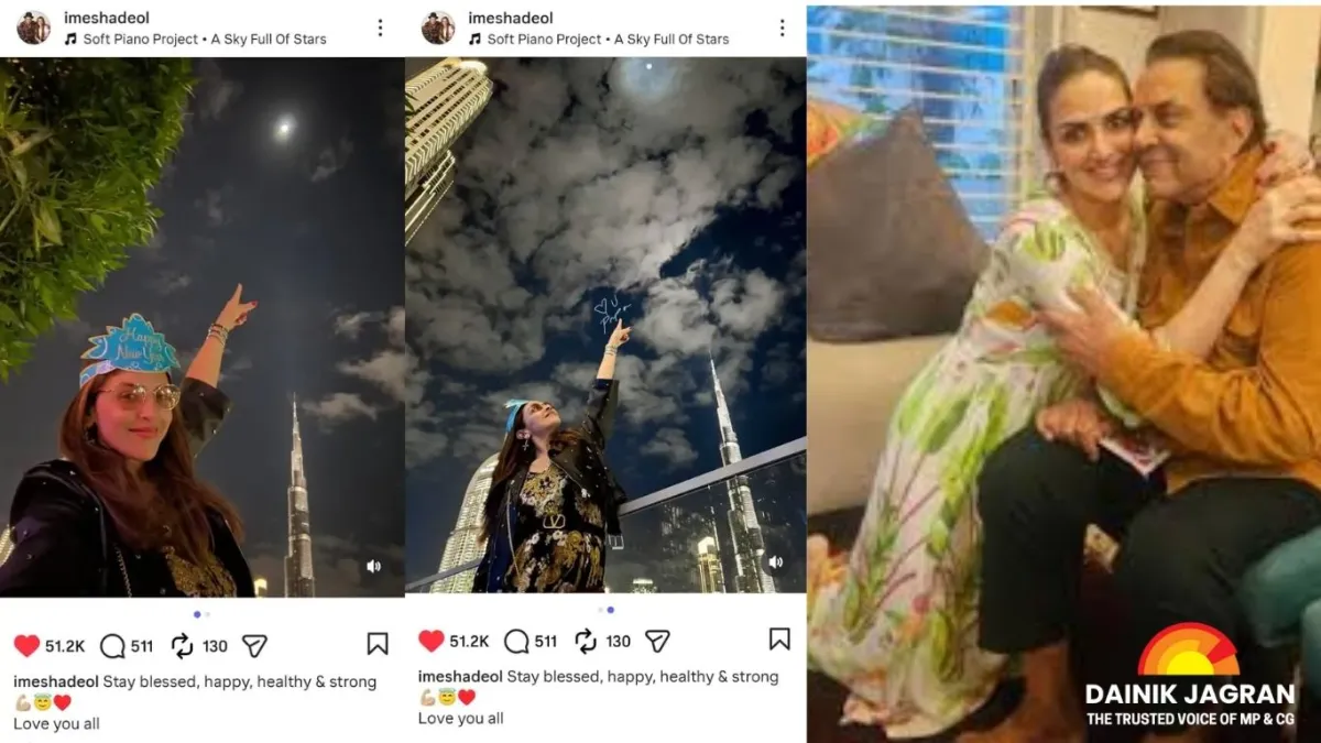 Esha Deol Remembers Father Dharmendra in Emotional New Year 2026 Post ...