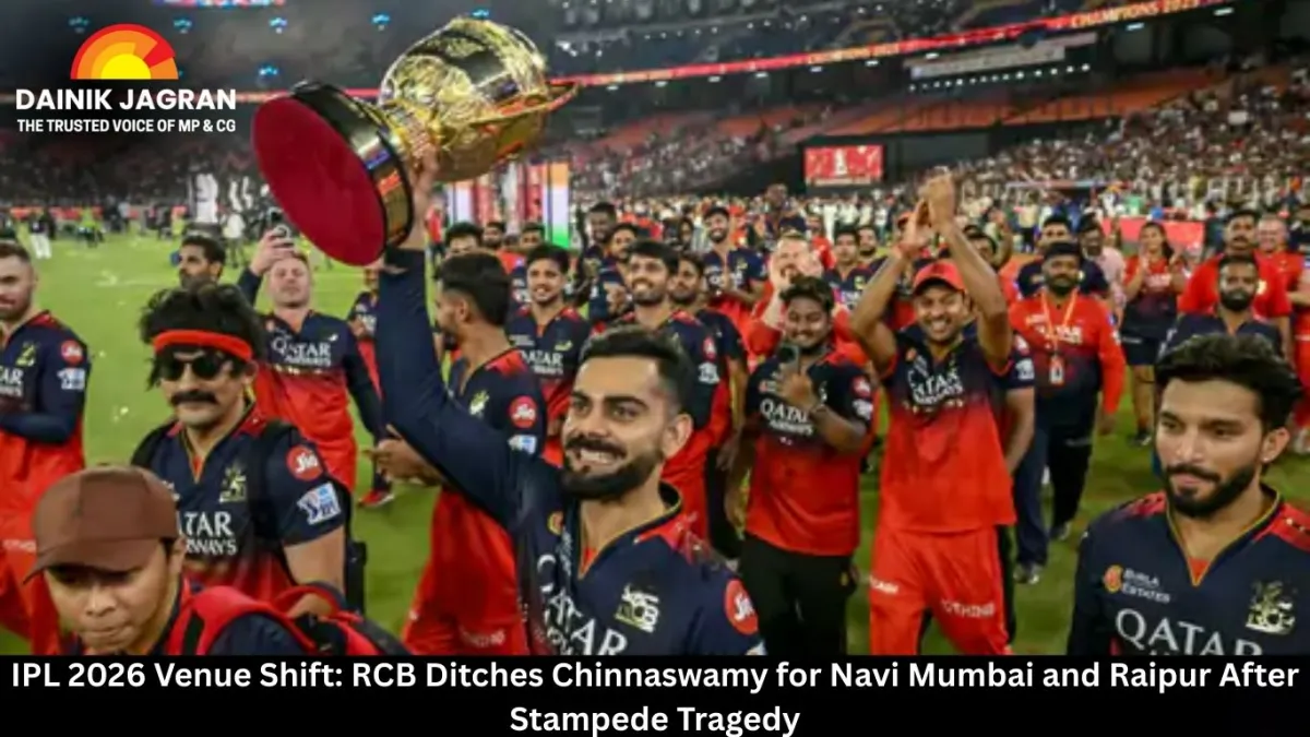 IPL 2026 Venue Shift: RCB Ditches Chinnaswamy for Navi Mumbai and ...