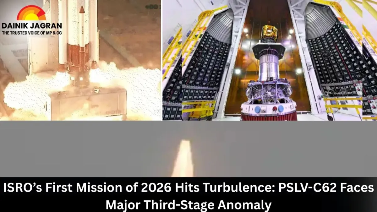 ISRO’s First Mission of 2026 Hits Turbulence: PSLV-C62 Faces Major ...
