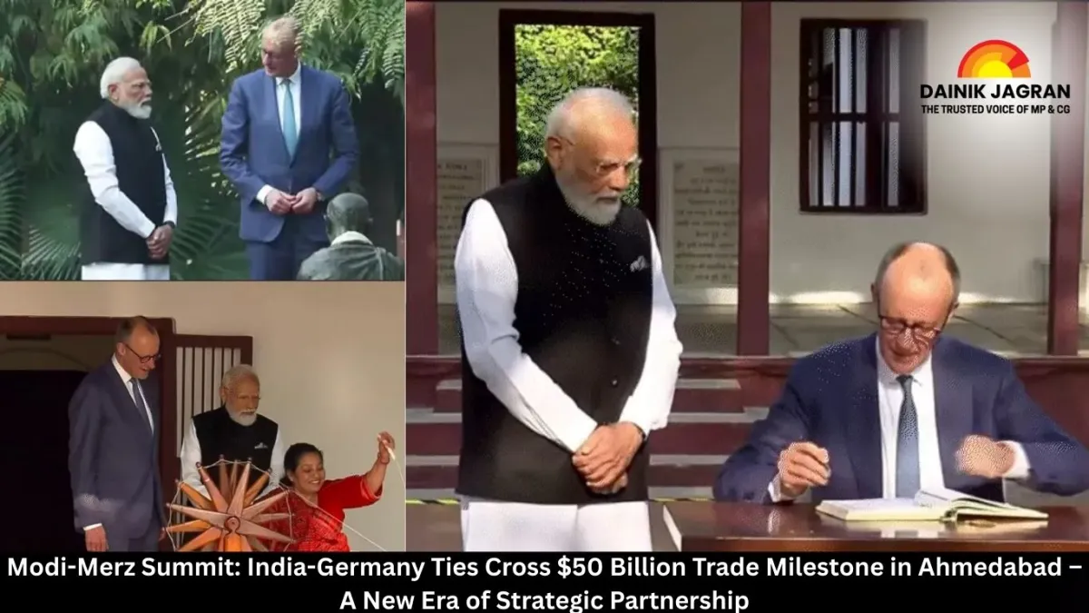 Modi-Merz Summit: India-Germany Ties Cross $50 Billion Trade Milestone ...