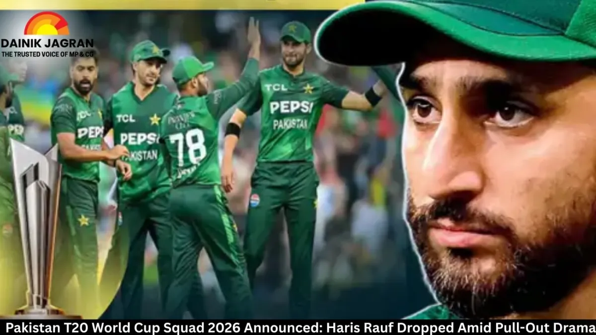 Pakistan T20 World Cup Squad 2026 Announced: Haris Rauf Dropped Amid ...
