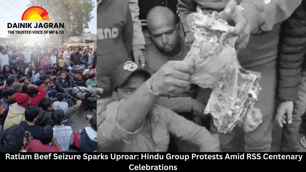 Ratlam Beef Seizure Sparks Uproar: Hindu Group Protests Amid RSS ...