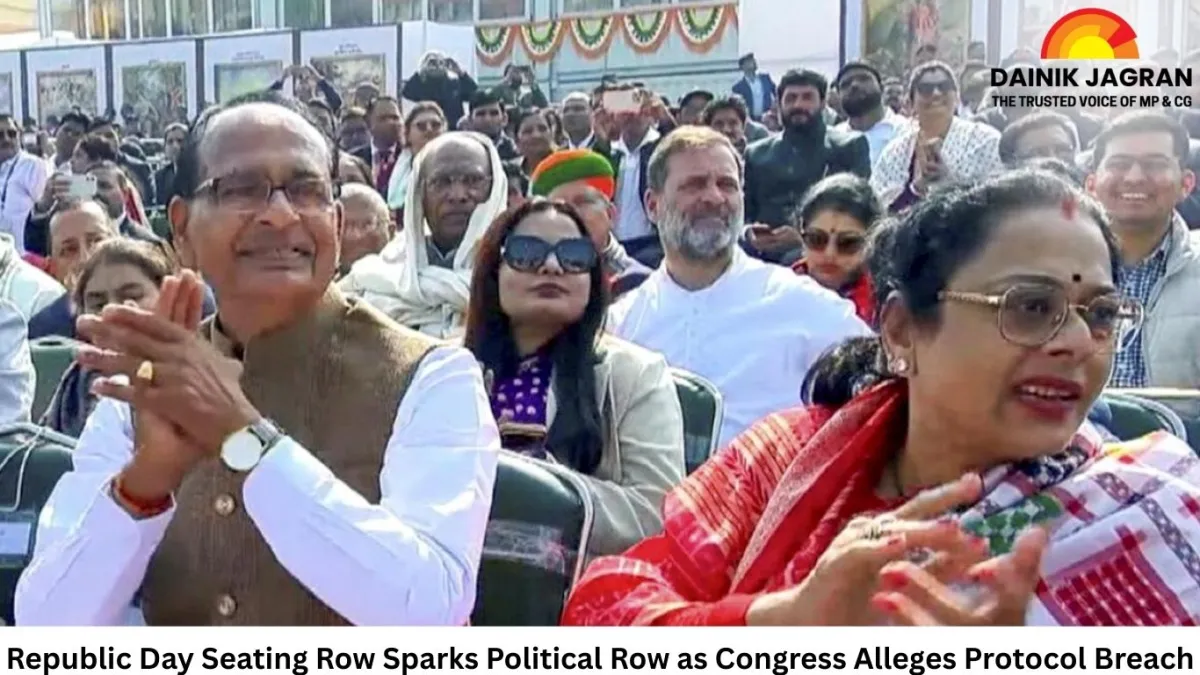 Republic Day Seating Row Sparks Political Row as Congress Alleges ...