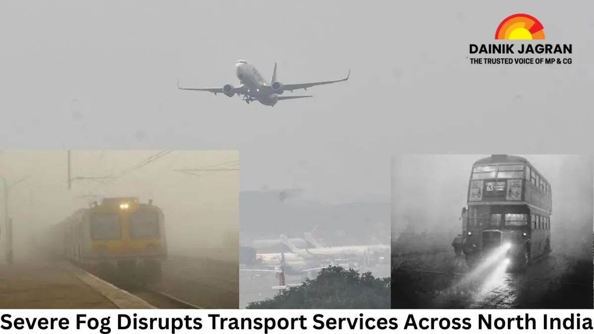 Severe Fog Disrupts Transport Services Across North India; Flights ...