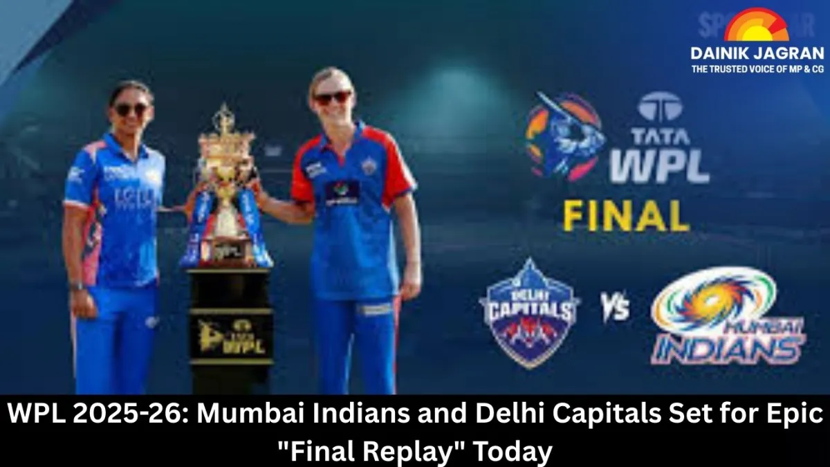 WPL 2025-26: Mumbai Indians and Delhi Capitals Set for Epic "Final ...