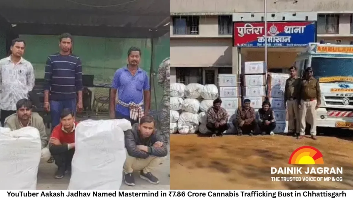 YouTuber Aakash Jadhav Named Mastermind in ₹7.86 Crore Cannabis ...