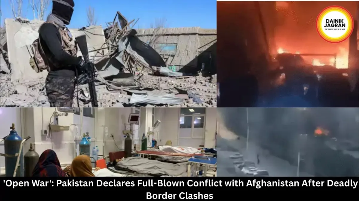 'Open War': Pakistan Declares Full-Blown Conflict with Afghanistan ...