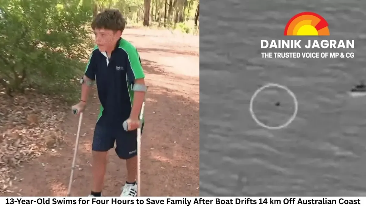 13-Year-Old Swims for Four Hours to Save Family After Boat Drifts 14 km ...