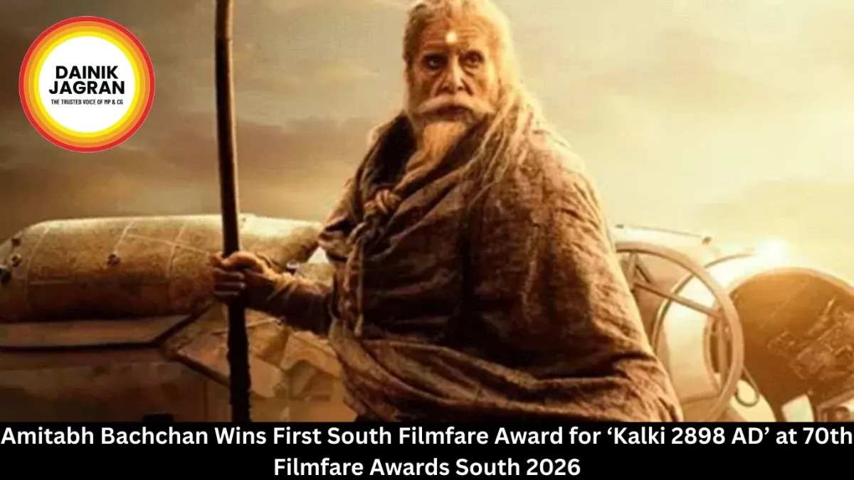 Amitabh Bachchan Wins First South Filmfare Award for ‘Kalki 2898 AD’ at ...