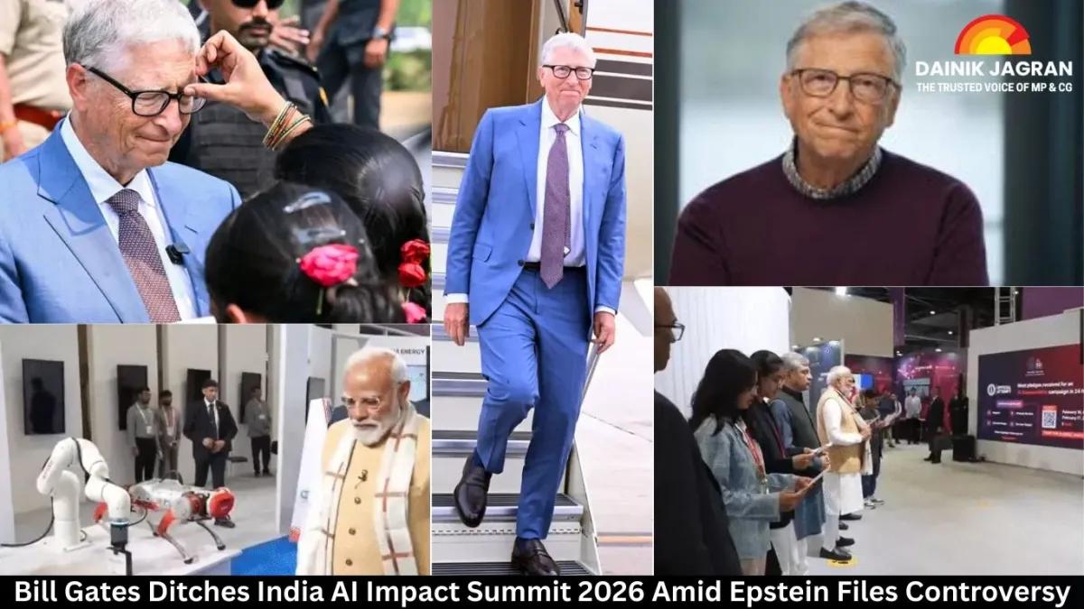 Bill Gates Ditches India AI Impact Summit 2026 Amid Epstein Files ...