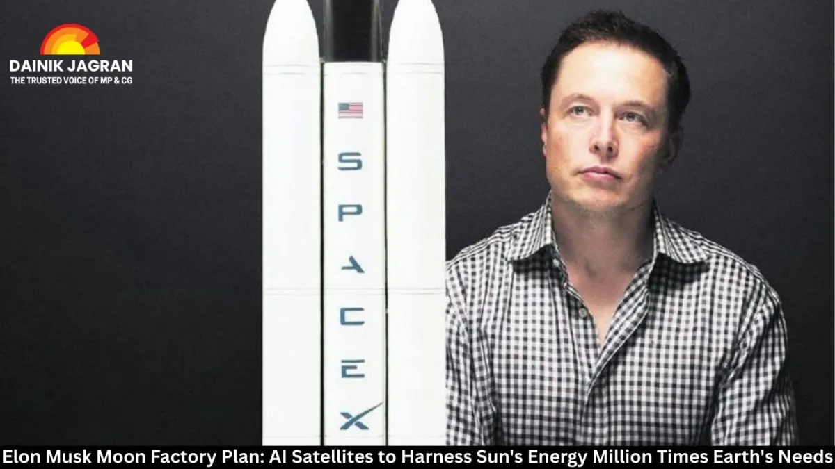 Elon Musk Moon Factory Plan: AI Satellites to Harness Sun's Energy ...