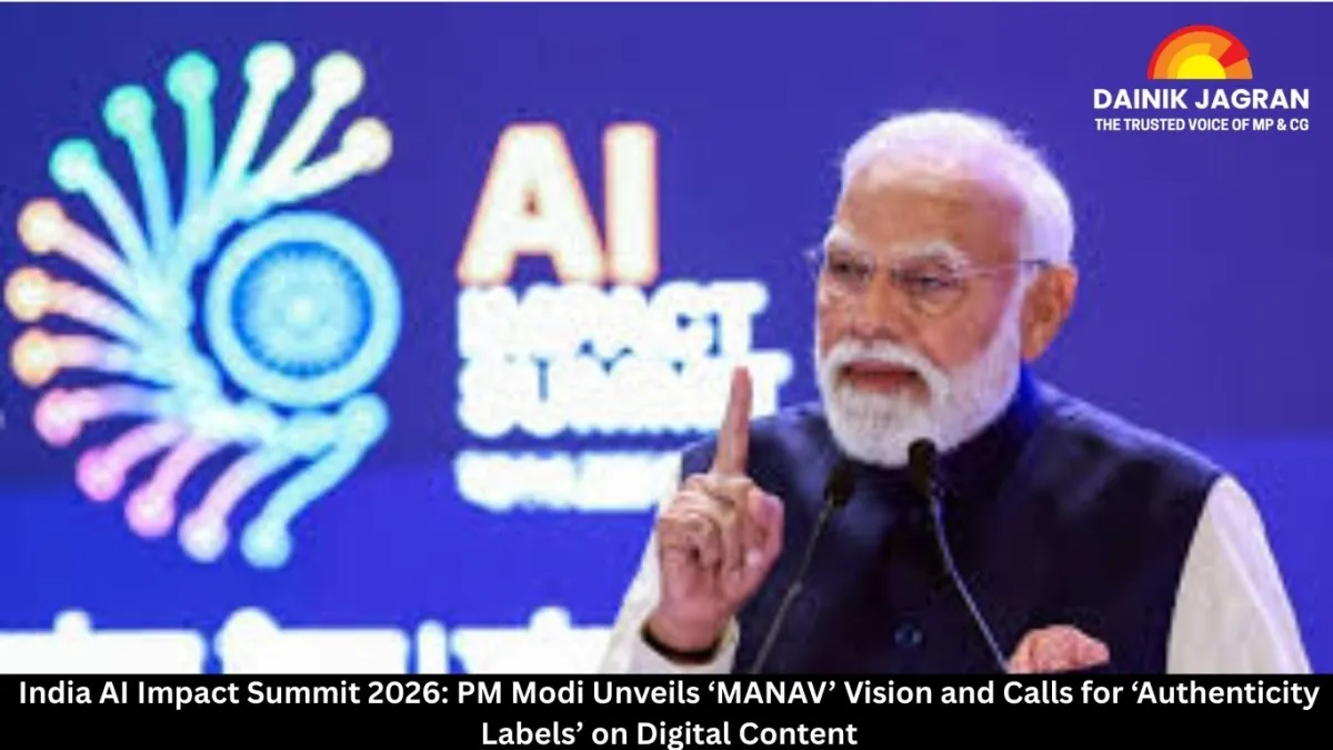 India AI Impact Summit 2026: PM Modi Unveils ‘MANAV’ Vision and Calls ...