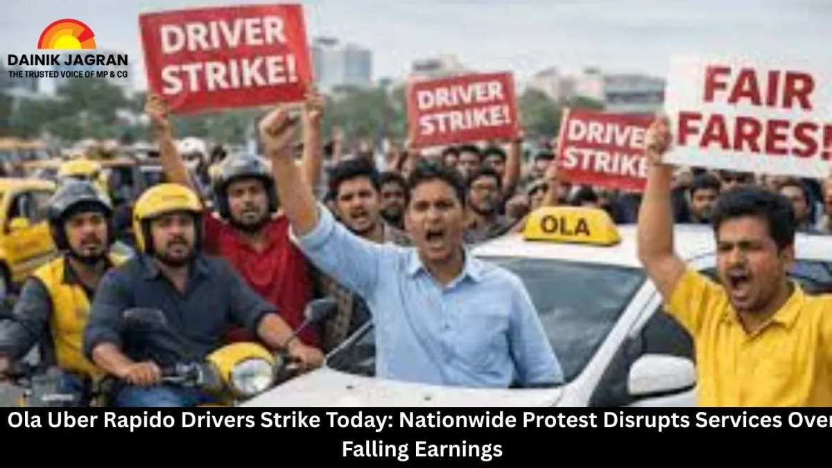 Ola Uber Rapido Drivers Strike Today: Nationwide Protest Disrupts ...
