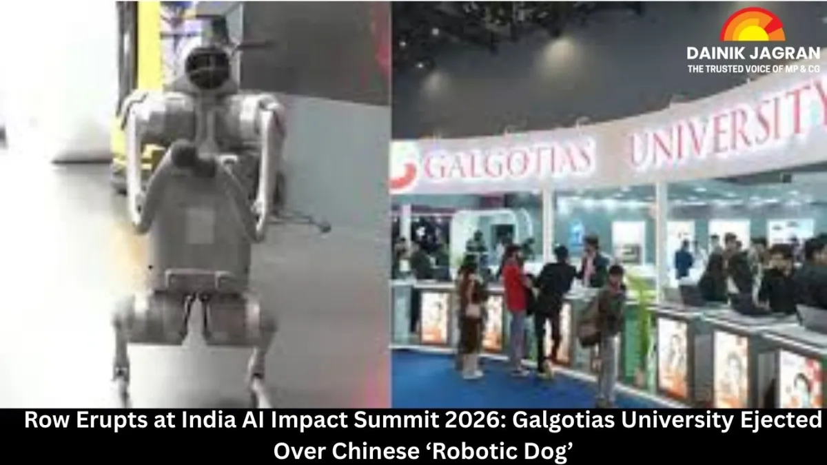 Row Erupts at India AI Impact Summit 2026: Galgotias University Ejected ...