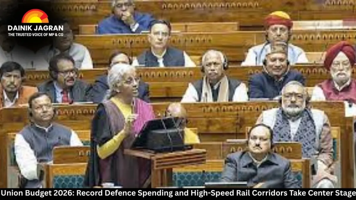 Union Budget 2026: Record Defence Spending and High-Speed Rail ...