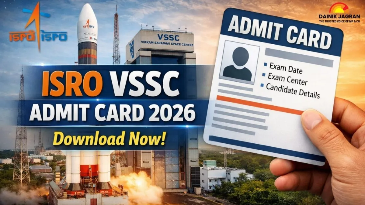 ISRO VSSC Various Posts Admit Card 2026 Released; Candidates Can ...