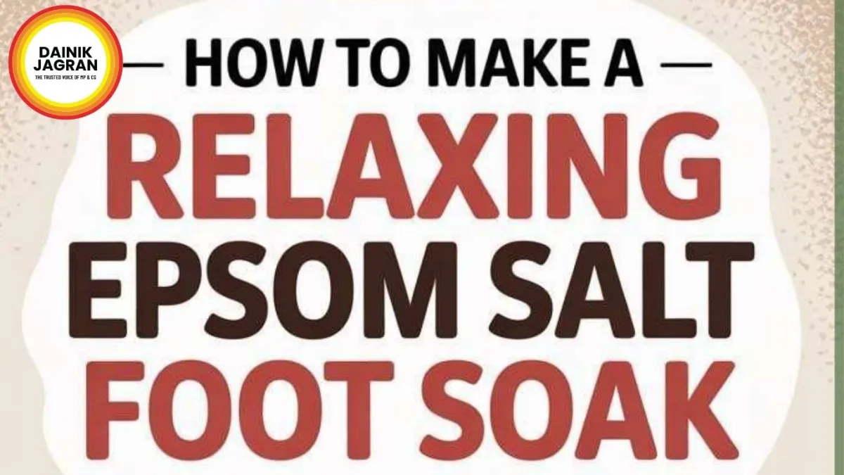 April 2026 Foot Hack: Soak Feet In Salt Water For Deep Sleep - Dainik ...