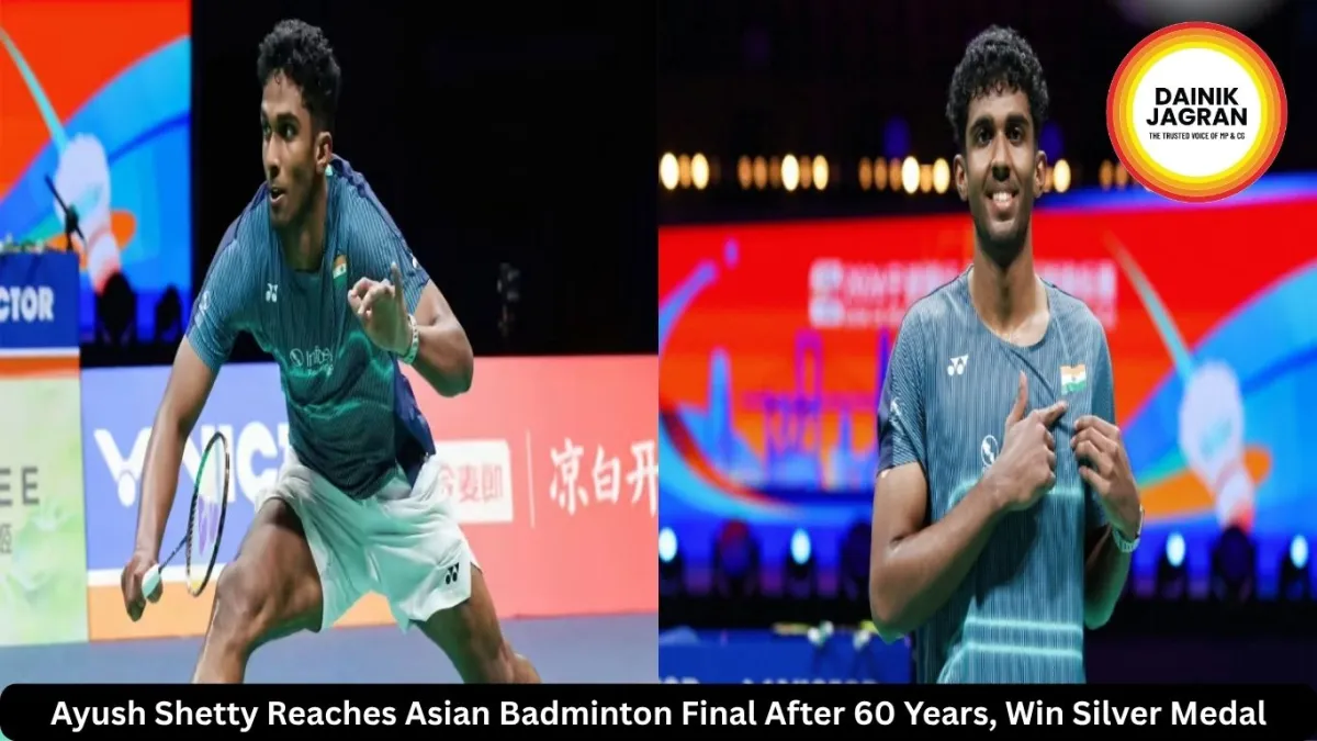 Ayush Shetty Reaches Asian Badminton Final After 60 Years, Win Silver ...