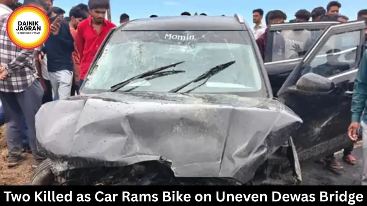 Two Killed in Dewas Road Accident on Shipra Bypass Bridge - Dainik ...