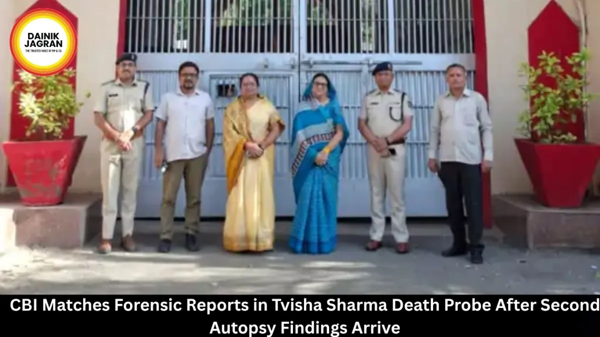 CBI Matches Forensic Evidence in Tvisha Sharma Case - Dainik Jagran English