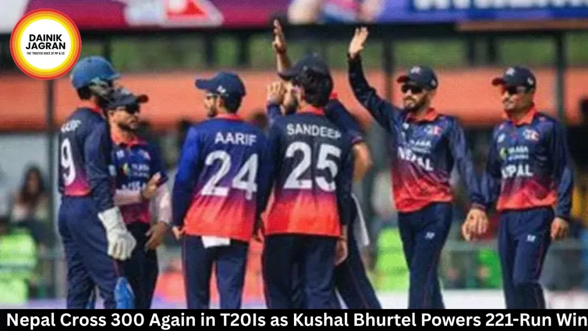 Nepal Score 313, Crush China by 221 Runs in T20I - Dainik Jagran English