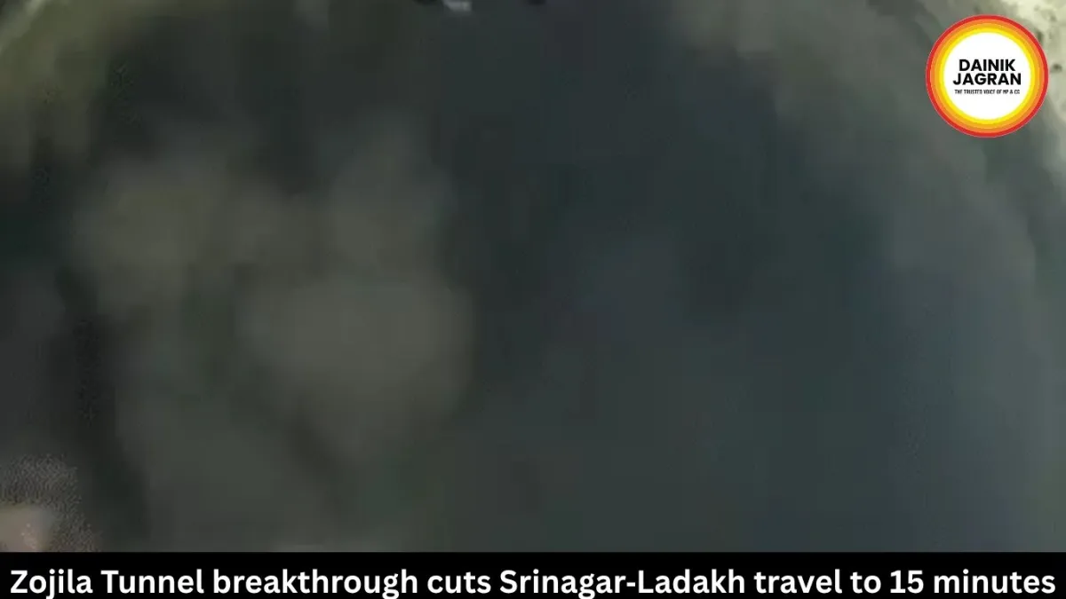 Zojila Tunnel excavation complete; Srinagar‑Ladakh 15-min - Dainik ...