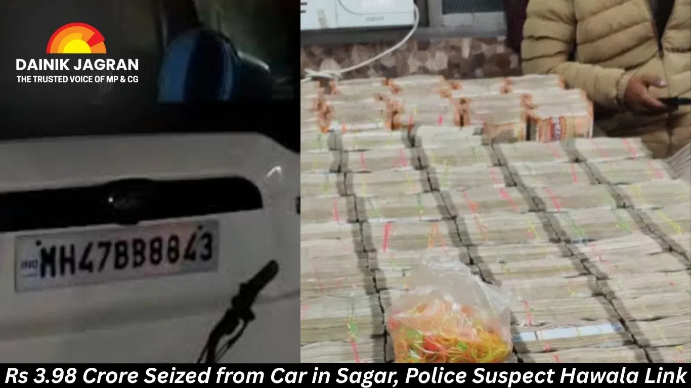 Rs 3.98 Crore Seized from Car in Sagar, Police Suspect Hawala Link ...