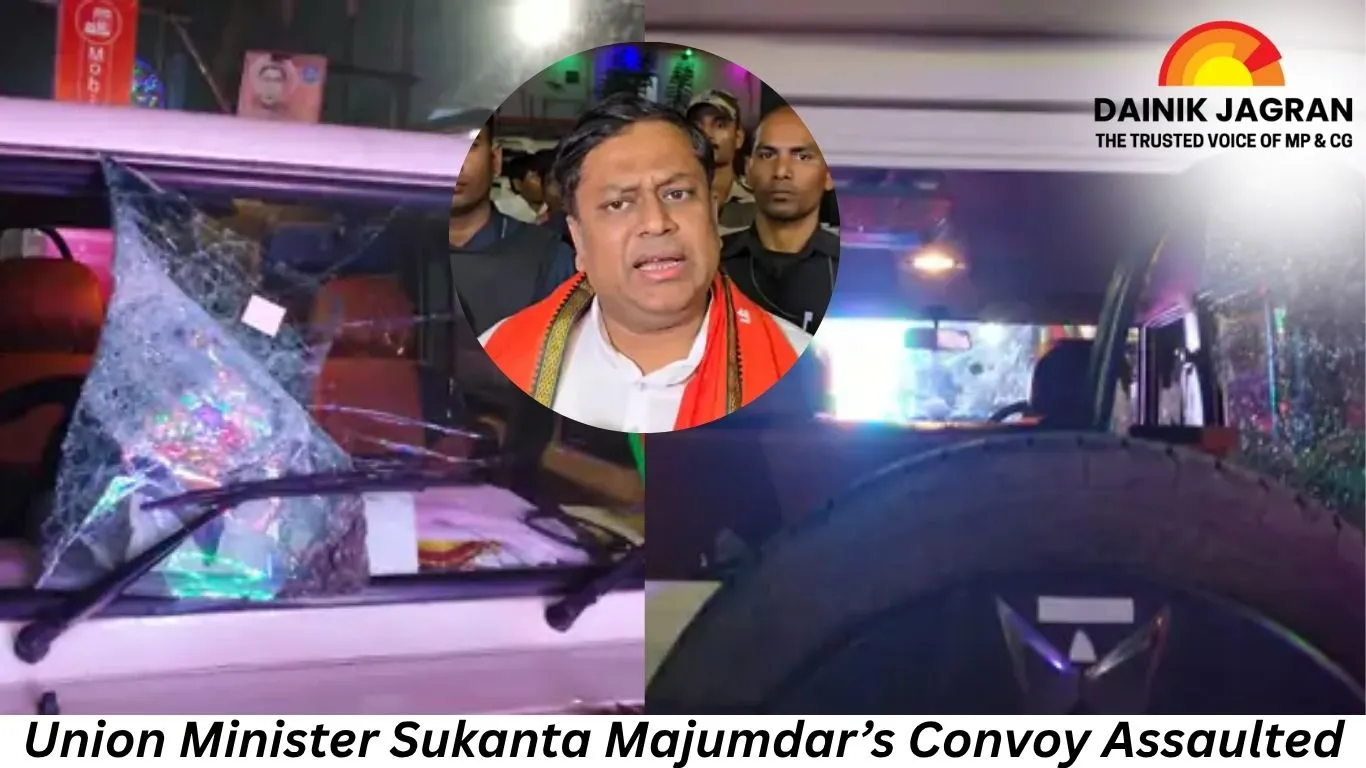Union Minister Sukanta Majumdar’s Convoy Attacked in Nabadwip; BJP ...