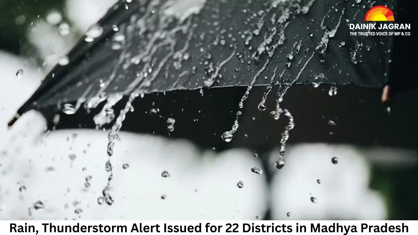 Rain, Thunderstorm Alert Issued for 22 Districts in Madhya Pradesh ...