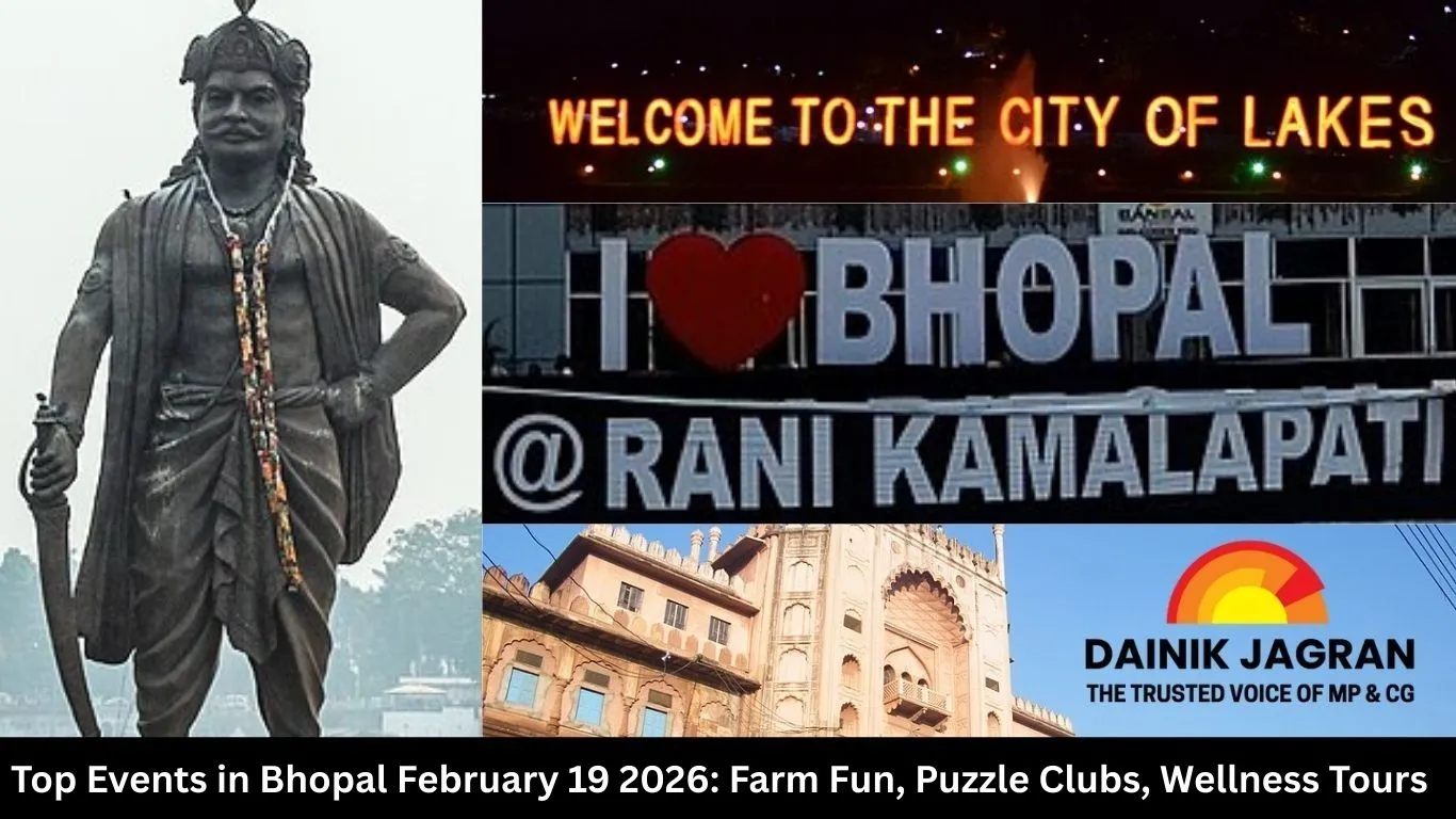 Top Events in Bhopal February 19 2026: Farm Fun, Puzzle Clubs, Wellness ...