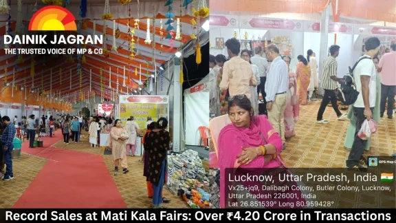 Uttar Pradesh Mati Kala Fairs Achieve Record-Breaking Sales of Rs 4.20 ...