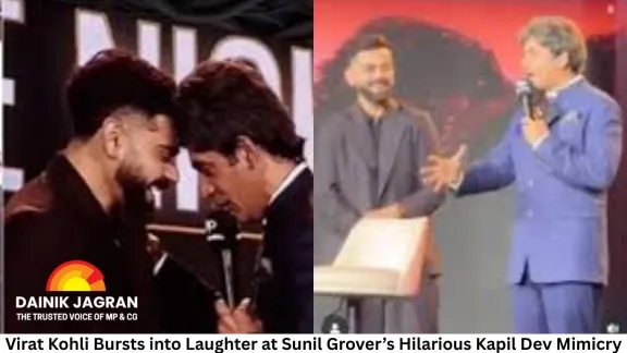 Virat Kohli Bursts into Laughter at Sunil Grover’s Hilarious Kapil Dev ...