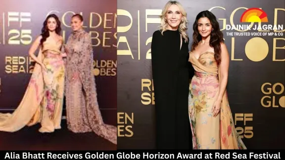 Alia Bhatt Receives Golden Globe Horizon Award at Red Sea Festival ...